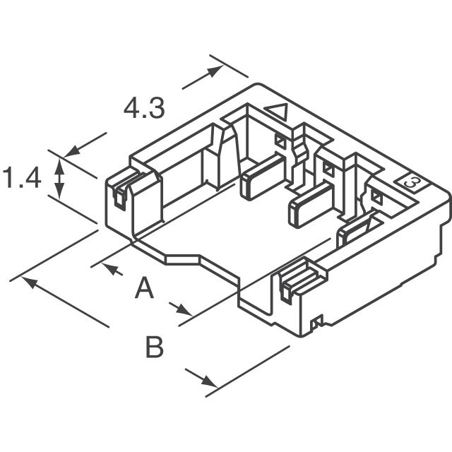 BM03B-ACHSS-GAN-TF JST Sales America Inc. | 连接器，互连器件 | DigiKey
